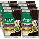 Buy Streax Insta Shampoo Hair Colour For Men & Women | Enriched With ...
