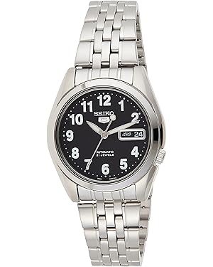Seiko Men's Analogue Automatic Watch with Stainless Steel Strap ...