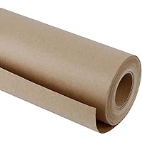 RUSPEPA Brown Kraft Paper Roll - 61 Cm X 30 M - Recycled Paper Perfect ...
