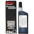 rOtring Isograph Bottled Liquid Ink | Black | 23 ml Fountain Pen Ink ...