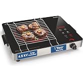 Buy Glen 2000W Infrared Cooktop Stove with Grill Rack for Barbecue ...
