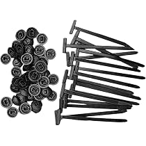 Car Zip Ties 50PCS Nylon Universal Cable Tie Buckle - Heavy Duty Self ...