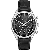 Hugo Boss Modern Essence Analog Black Dial Men's Watch-1513500 : Amazon ...