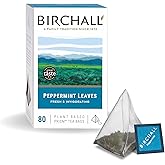 Birchall Tea Bags, Peppermint Tea Gift Set, Caffeine Free Tea Bursting ...