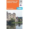 Maidstone & the Medway Towns Map | Kent Downs | Ordnance Survey | OS ...