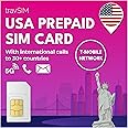travSIM Scheda SIM USA | T-Mobile | dati da 50 GB, chiamate nazionali illimitate e SMS | La ...