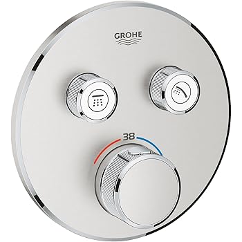 GROHE 29145000 SmartControl Mitigeur encastrés 2 sorties, Chrome ...