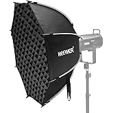 NEEWER 33inch/85cm Parabolic Softbox Quick Set up Quick Folding, with ...