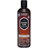HASK Blonde Care Purple Toning Shampoo, for all shades of blonde ...