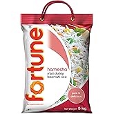 Fortune Rozana Super Basmati Rice 5 Kg | Cooked Grain up to 13mm ...