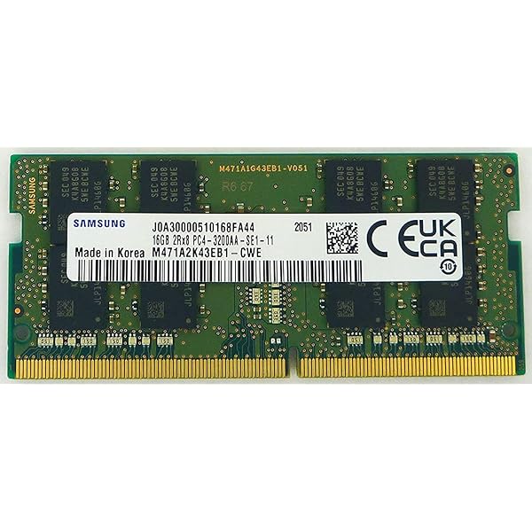 Samsung 8GB DDR4 3200MHz SODIMM 4GB 16GB 32GB 260-Pin