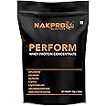 NAKPRO PERFORM Whey Protein Concentrate | 24g Protein, 5.7g BCAA ...