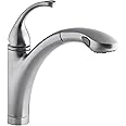 KOHLER K-10433-G Forte Single Control Pullout Kitchen Sink Faucet with ...