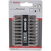 Bosch Professional Impact Screwdriver Bits, Type PH2-PH2 | Double-Ended Screwdriver Bits | Heat ...