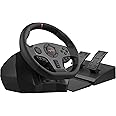 PXN V900 Gaming Lenkrad, PC Lenkrad mit Pedal, 270/900° Lenkbereich ...