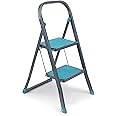 Beldray LA023957TQ 2 Step Ladder with Non-Slip Steps, Outdoor/Indoor ...