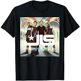 JLS Jukebox Album Cover T-Shirt : Amazon.co.uk: Fashion