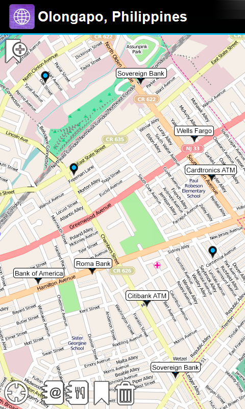 Olongapo, Philippines Offline Map - Smart Sulutions: Amazon.co.uk ...