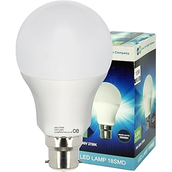 Long Life Lamp Company B22 10 Watt LED Light Bulb 830 Lumens Very ...