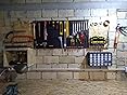 Garage Wall Tool Rack Storage Kit Tools Organizer Home Shelves ...