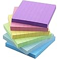 Early Buy 3x3 Lined Sticky Notes with 6 Pastel Color Self-Stick Notes 6 ...