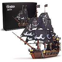 Nifeliz Piratenschiff Modell Klemmbausteine, Collectible Piraten Schiff ...