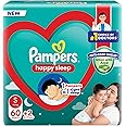 Buy Pampers Happy Sleep Pant Style Baby Diapers, Small (S), 62 Count, 1 ...