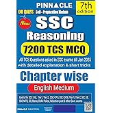Buy Pinnacle SSC Reasoning 7200 TCS MCQ Chapter Wise 6th edition with detailed explanation ...