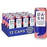 Dash Water Lemon - 12 x Lemon Flavoured Sparkling Spring Water - NO ...