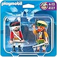 PLAYMOBIL 4127 - Duo Pack Pirata e Soldato : Amazon.it: Giochi e giocattoli