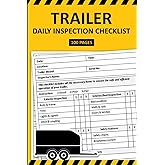 Trailer Daily Inspection Checklist: Trailer Pre-Trip Inspection Report ...