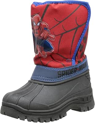 Spiderman Boys’ Boys Kids Snowboot Booties Snow Boots Multi-Coloured ...