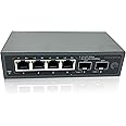 Elfcam - 10Gb Glasfaser Switch mit 2X 10G SFP+ Ports und 4 x 2,5 ...