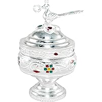 Buy KMJ Pure Silver (Chandi) Sindoor-Dani/Box for Women, Kumkum Box and ...