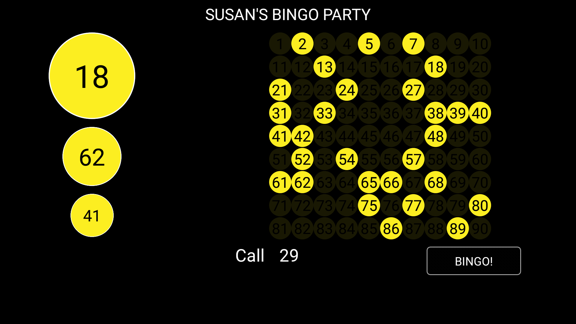 Bingo Caller Machine Amazon co uk Apps Games