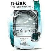 D-Link Cat-6 Patch Cord With RJ45 Connectors | Ethernet LAN Cable (Grey ...
