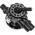 POOLTOOL Swimming Pool Multi Port Valve 2 inch Top Mount MultiPort ...