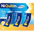 NiQuitin 4mg Minis Citrus Lozenges - Citrus Flavour (3 x Pack of 20 ...