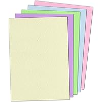 5 Colours, A4 120gsm Coloured Art Paper Card, 100 Sheets : Amazon.co.uk ...