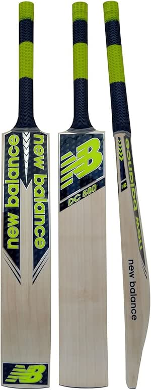 New Balance DC 580 Cricket Bat (2017) - Short Handle, 2lbs 9oz: Amazon ...