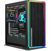 Amazon.in: Buy Ant Esports Eclipse Mid-Tower Computer Case/Gaming Cabinet - Black & Grey ...