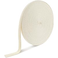 Molain 50M Cotton Bias Tape Ribbon, Seam Tape Webbing Cotton Tape ...