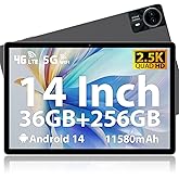 TECLAST T70 Tablet 14 Pulgadas Android 14 Tablet Gaming, 20GB RAM+256GB ...