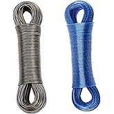 RK Trends PVC Coated Steel Anti-Rust Wire Rope Washing Line Clothesline ...