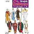 Simplicity Sewing Pattern 4797 A Boy and Girl Costumes : Amazon.co.uk ...