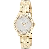 Guess Damen Analog Quarz Uhr mit Edelstahl Armband W0933L1 : Guess ...