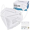 20pcs FFP2 Face Mask Black CE Certified KN95 Mask Filtration Rate ≥95% 5-Layer Protective FFP2 ...