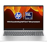 HP Pavilion AI Laptop, Intel Core Ultra 5 125H 12 Tops, (16GB LPDDR5x, 512GB SSD), WQXGA,IPS ...