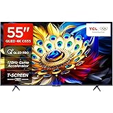TCL 139 cm (55 inches) 4K Ultra HD Smart QD-Mini LED Google TV 55C755 (Black) : Amazon.in ...