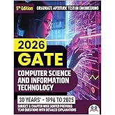 Buy GATE Computer Science & IT Engineering Book 2026 | GATE CSE 30 Years Previous Year Solved ...